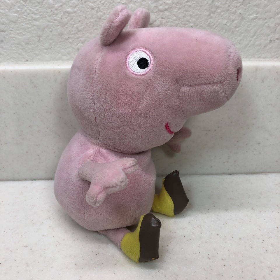 TY Beanie Peppa Pig In Muddy Puddle Yellow Boots 8" Plush Stuffed ...