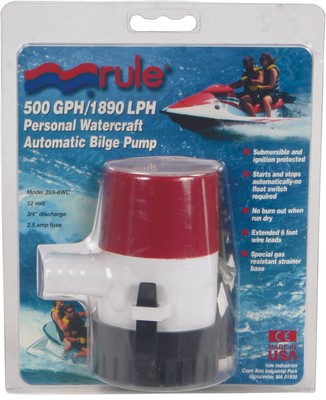 Rule Industries 25S-6WC Automatic Bilge Pump | eBay