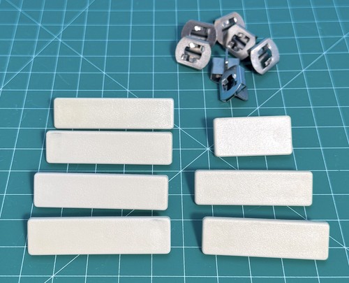 Apple IIGS Rear Case Slot Port Covers Complete Set of 7 Original OEM ...