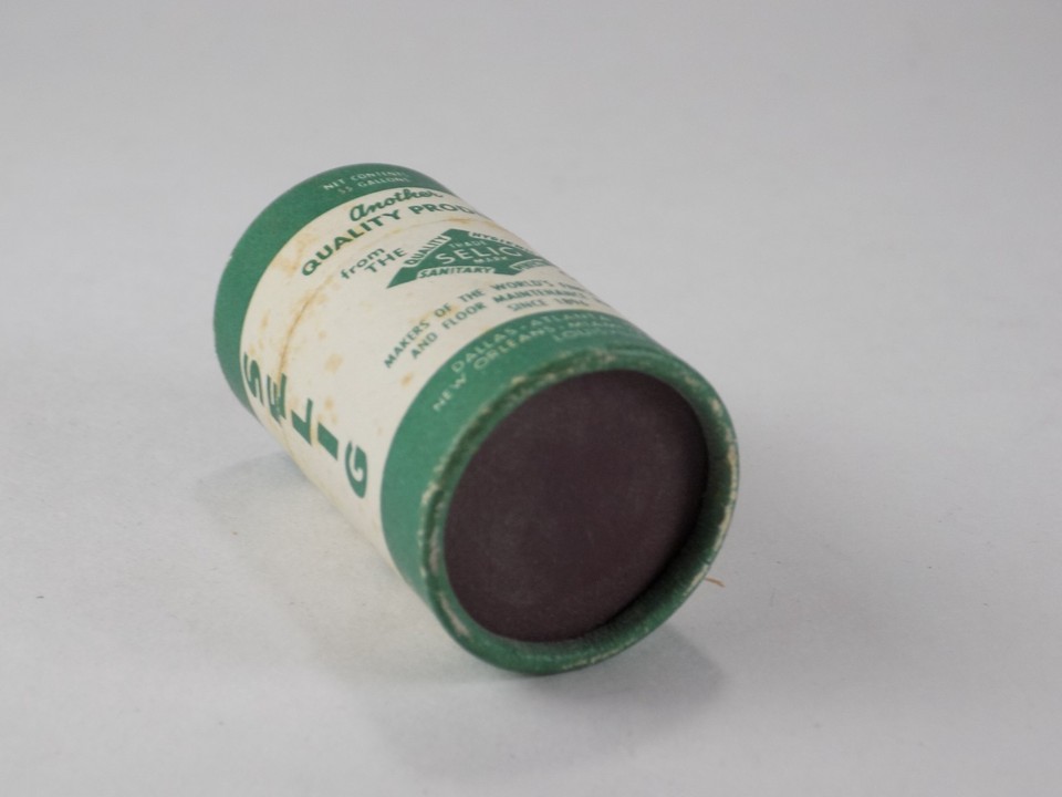Selig Sanitary Materials Match Cylinder Tube Can Advertising Matchbox ...