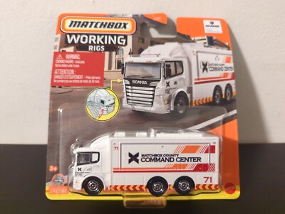 Matchbox Working Rigs - Scania Tactical Command Center #13/16 - Working ...