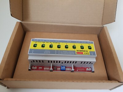 EATON ILIGHT SCMR0816 8 Channel x 16 Amp Feed Through Relay Controller ...