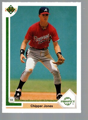 1991 Upper Deck #55 Chipper Jones RC | eBay