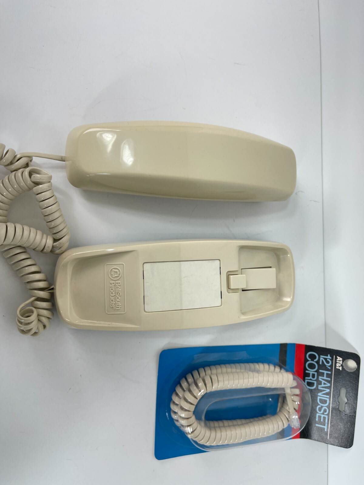 Bell South Beige Tan Trimline Slimline 473E Touch Tone Push Button ...