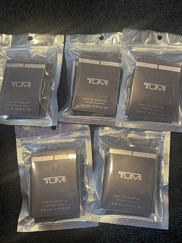 1 Piece - TUMI AWAKEN + UNWIND Mens Cologne EDP Sample Set 0.07 oz Each ...