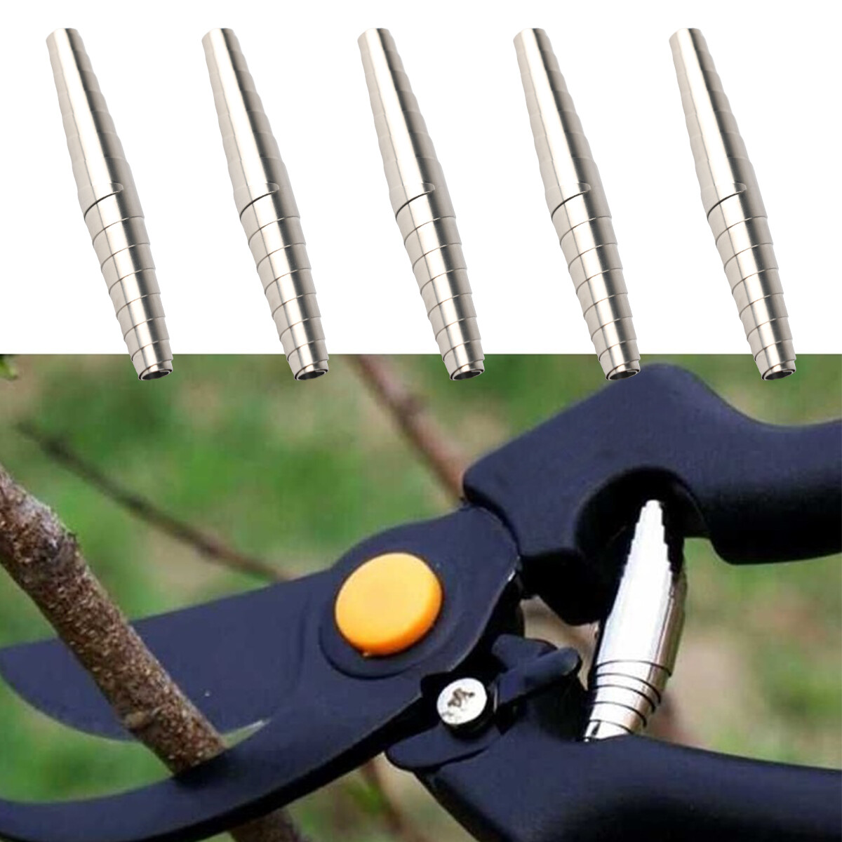 5X Pruner Replacement Springs Stainless Steel Spare Spring for Garden ...