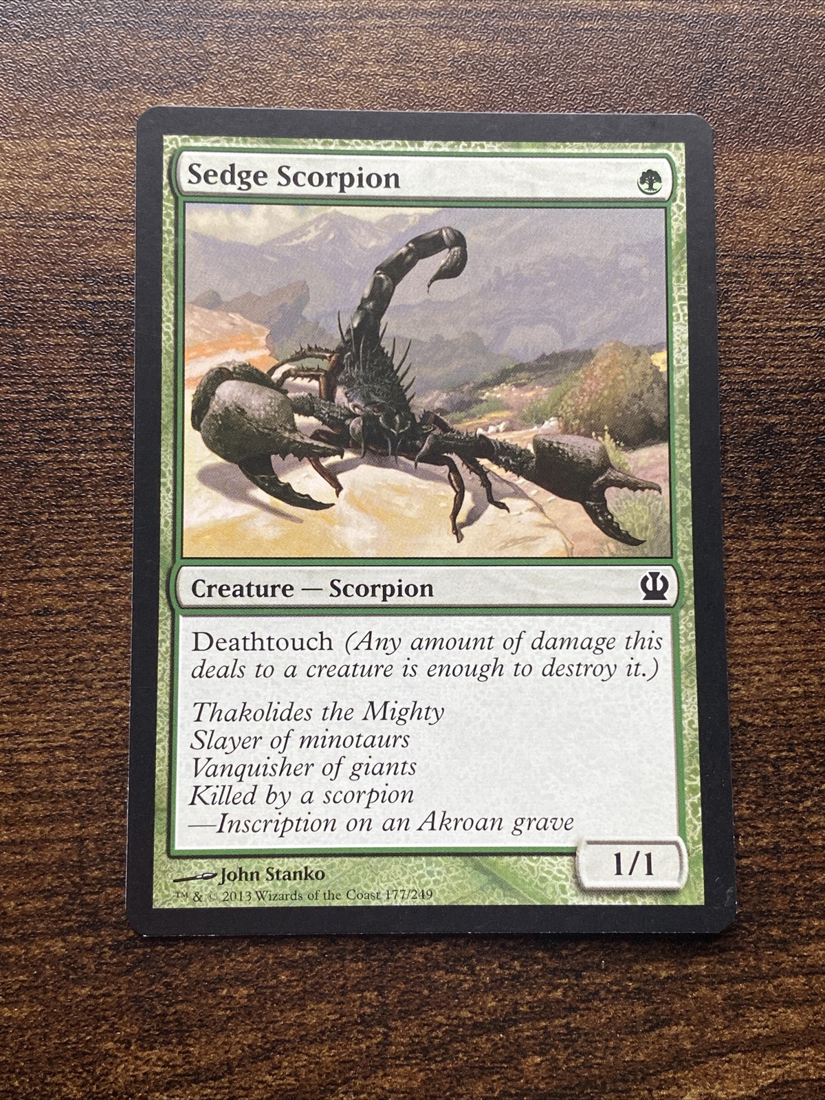 Sedge Scorpion (177) Theros MTG Magic The Gathering D7086* | eBay
