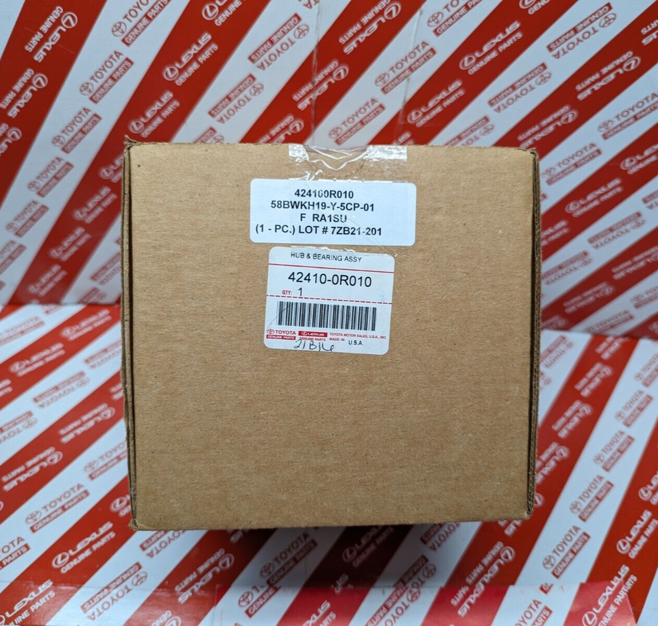 42410-0R010 Rear Wheel Bearing - 2006-2018 RAV4 & Hybrid AWD - Genuine ...