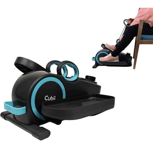Cubii Total Body+ Under Desk Seated Elliptical Pedal Exerciser w/ Upper ...