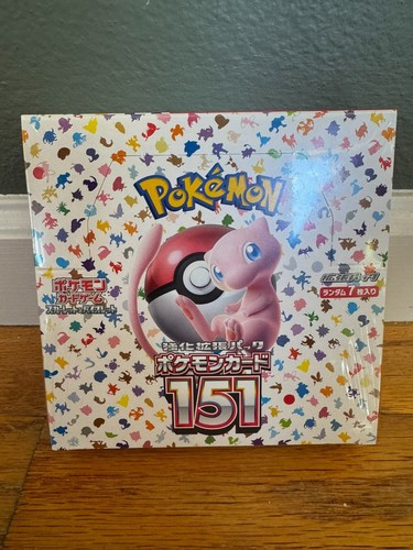 Pokémon TCG: Scarlet & Violet - Japanese 151 Booster Box SEALED [US ...