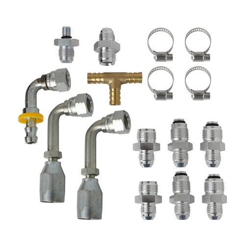 STEERING HOSE HOOK UP KIT + FITTINGS FOR GM HYDROBOOST POWER BRAKE ...