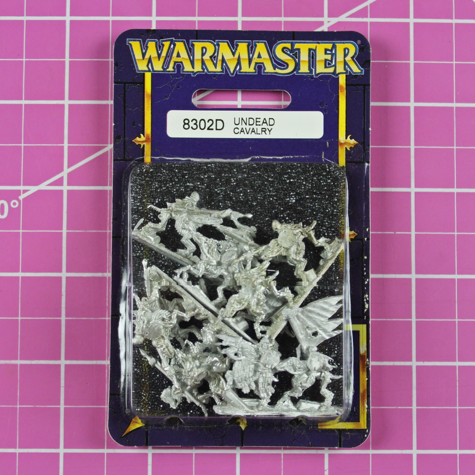 Warmaster Undead Skeleton Cavalry - OOP Games Workshop 10mm Skeleton ...