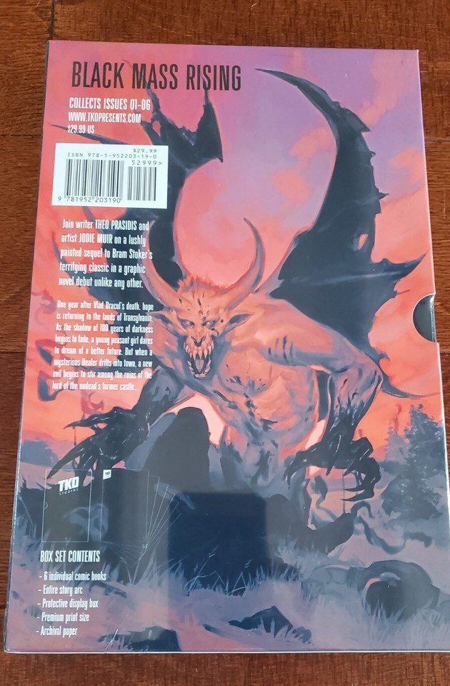 Black Mass Rising Collector's Box Set Theo Prasidis Jodie Muir TKO # ...