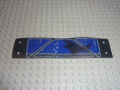 LEGO Plastic Rectangle 16 x 4 with Ogel Underwater Base Réf x353px1a ...
