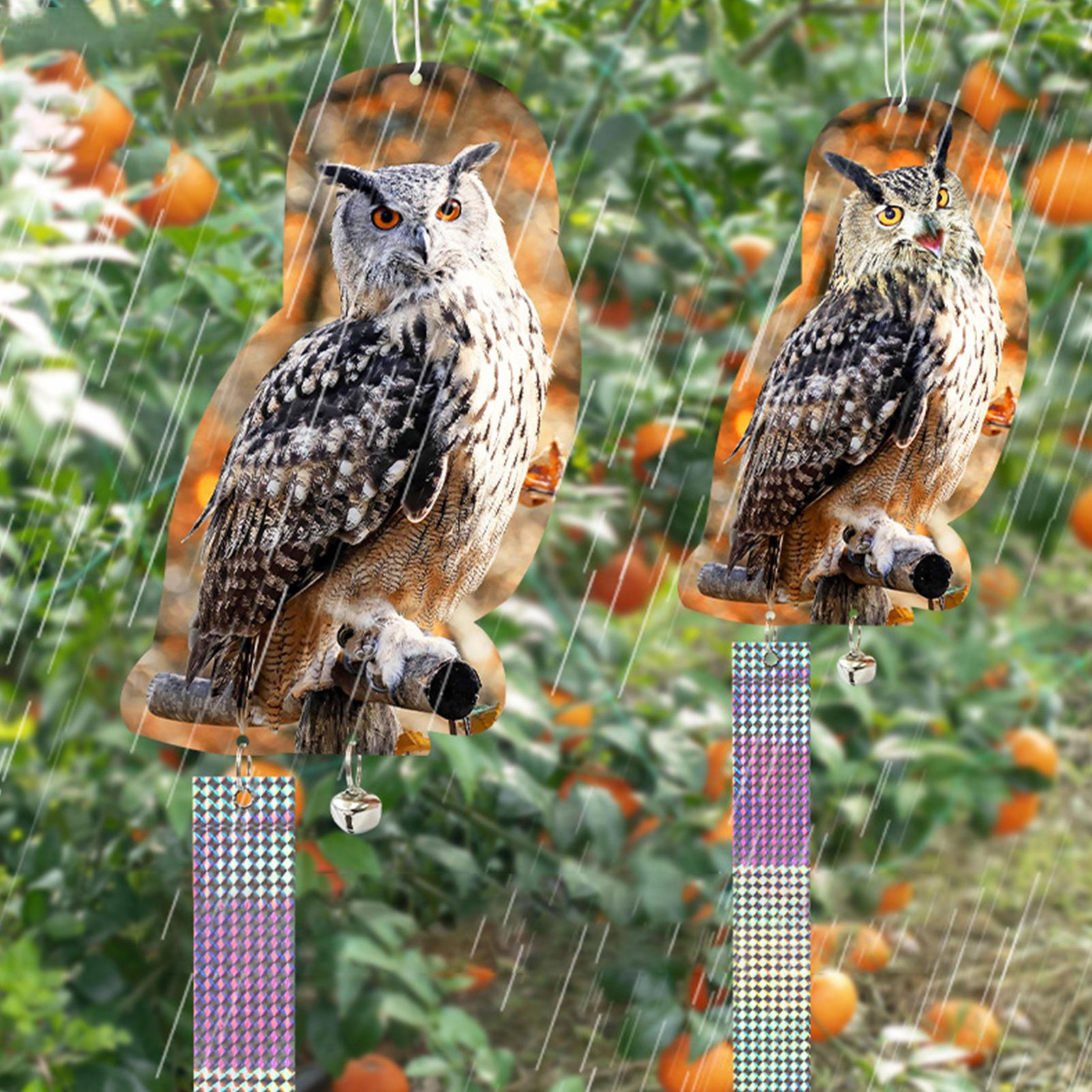 Bird Repelling Reflective Strip Bird Scarer Ornament Scare Device For ...