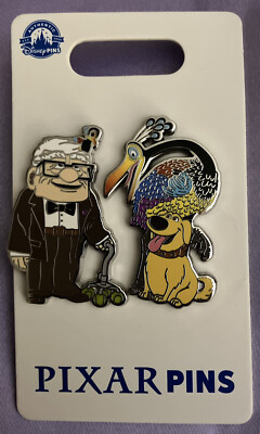 Disney 2023 Pixar UP Carl Kevin Dug 2-Piece Pin Set NEW | eBay