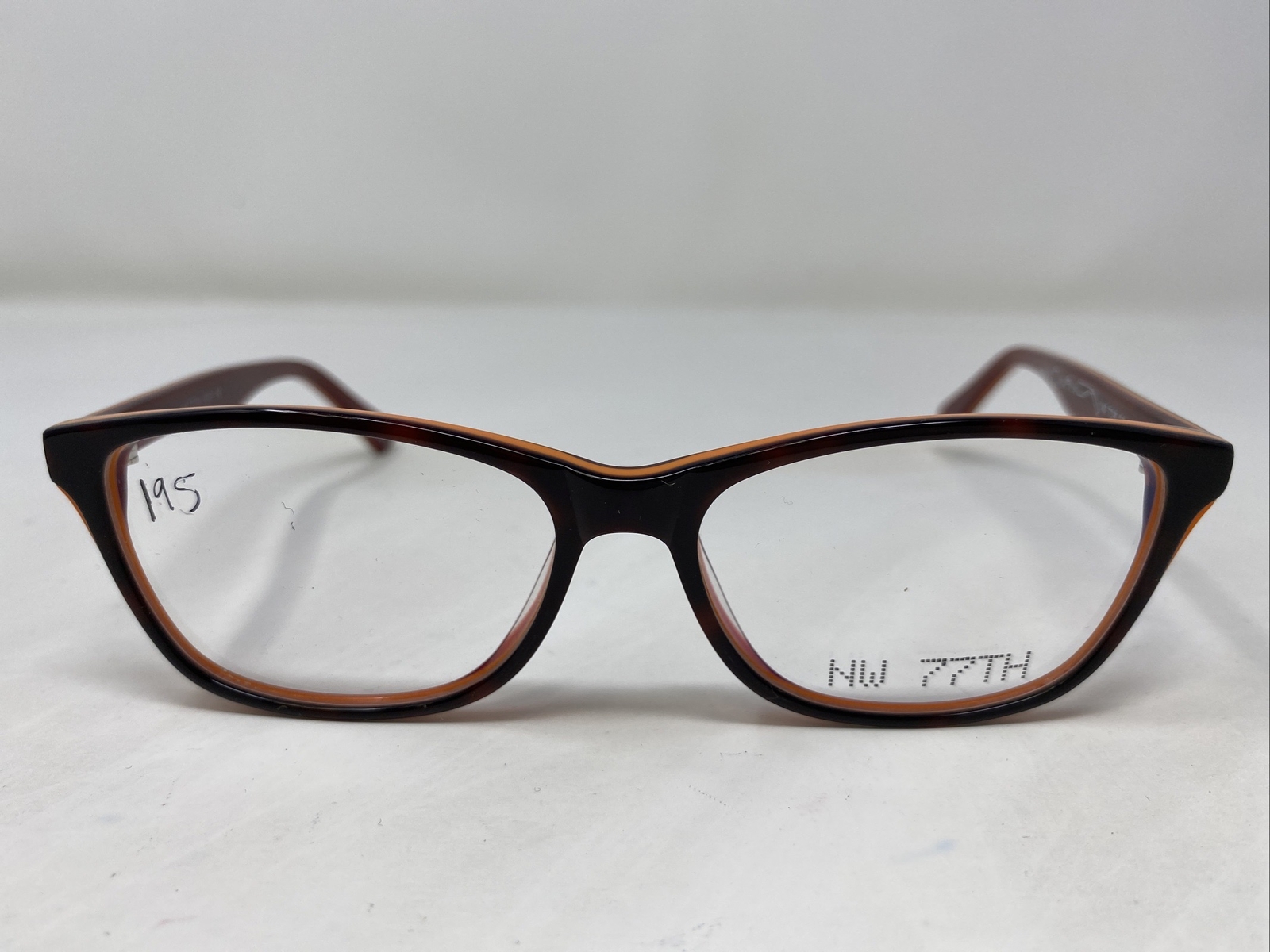 NW 77th Mod.914 TORTOISE ORANGE 52-16-140 Full Rim Eyeglasses Frame ...