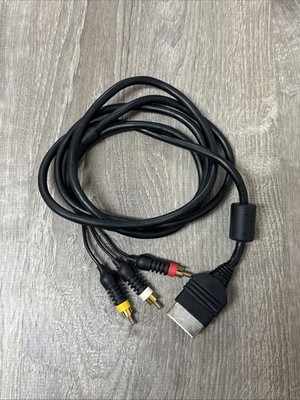 Official OEM Microsoft AV Audio Video composite Cable for Original XBOX ...