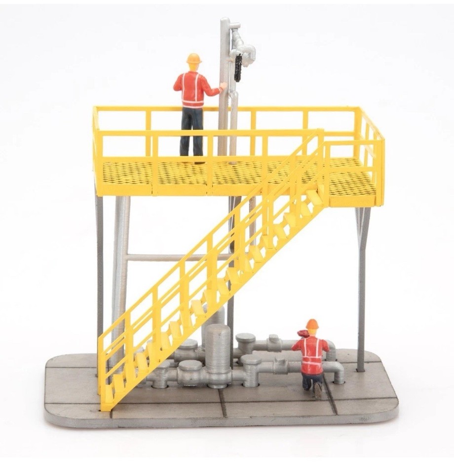 O SCALE TANK CAR LOADING PLATFORM FILLING STATION ACCESSORY MENARDS ...