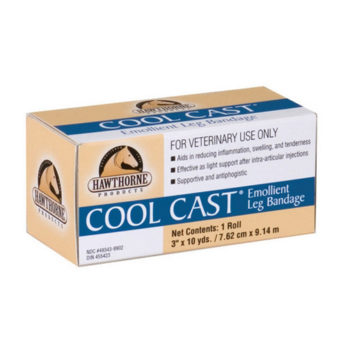 Cool-Cast Emollient Leg Bandage 3" x 0 yds 1 Box By Hawthorne ...