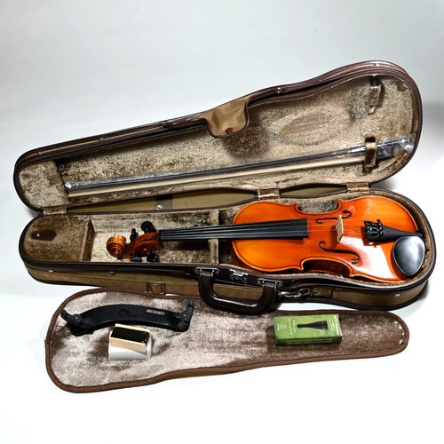 3/4 Suzuki Violin No. 300 (Intermediate) Nagoya Japan; Suzuki Bow ...