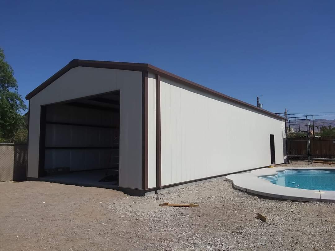 20x30 Steel Building SIMPSON Metal Garage Storage Shop Building Kit | eBay