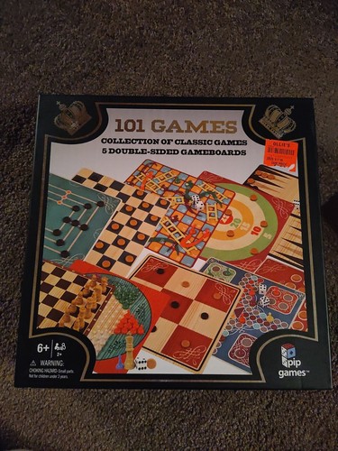 Cardinal 101 Games - Collection Of Classic Games Chess Checkers Ect ...