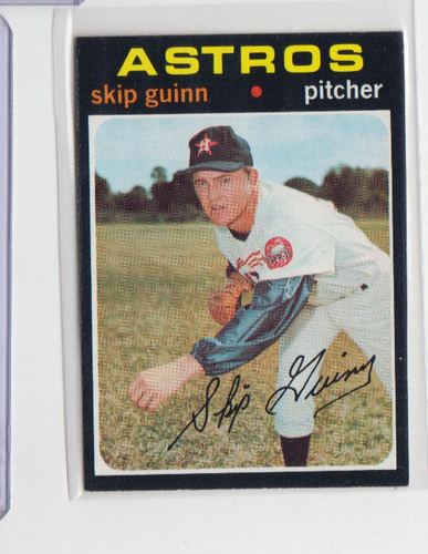1971 Topps #741 Skip Guinn Astros NM HIGH # | eBay