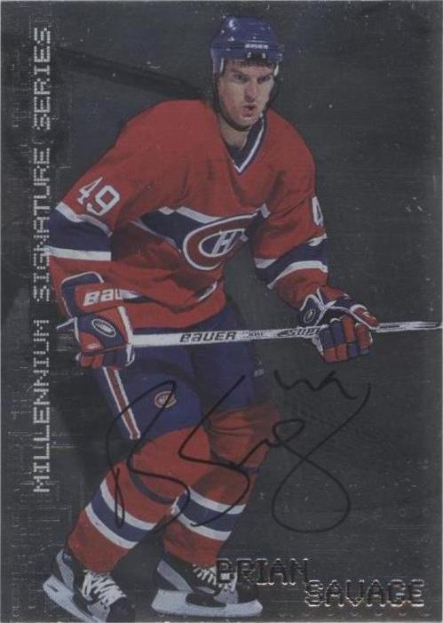 1999-00 In the Game Be A Player Millennium Signature Series - Brian ...