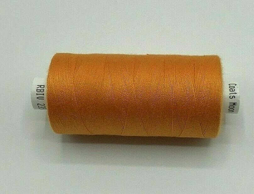 Coats Moon Sewing Machine Polyester Thread Cotton 1000 yard 6 REELS ...