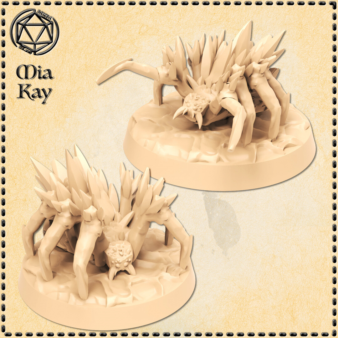 Mia Kay - Frostbite Valley #2 - Ice Spiders - DnD/Pathfinder/TTRPG ...