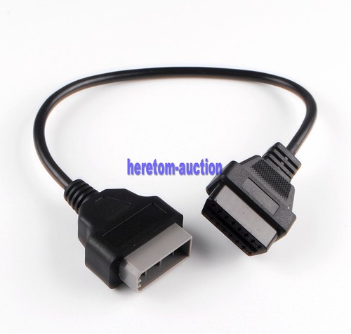 DIAGNOSTIC Tool 14PIN OBD to OBD2 16PIN CAR CODE READER ADAPTER CABLE ...