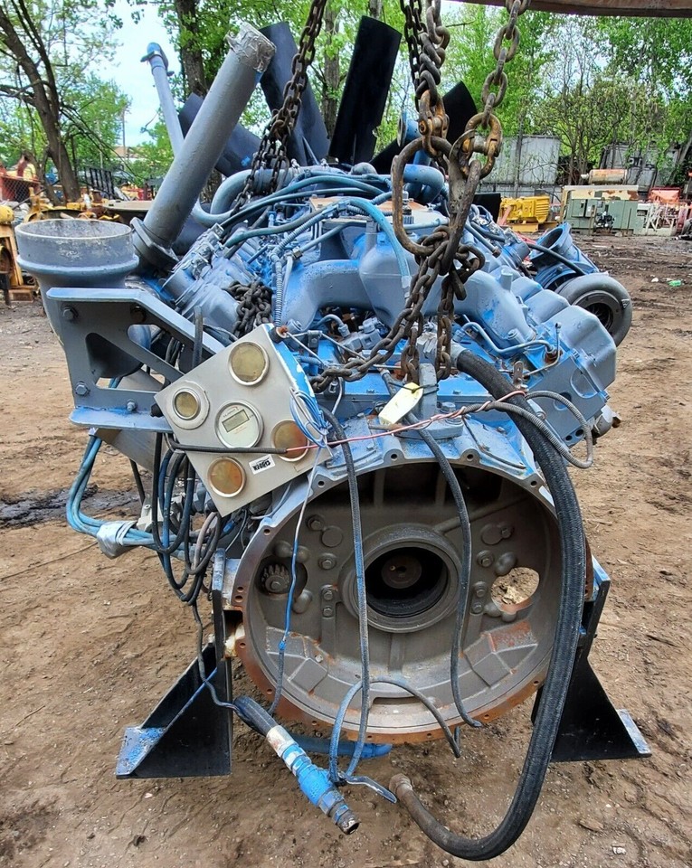 MTU 16v 2000 16 cylinder twin turbo diesel engine | eBay