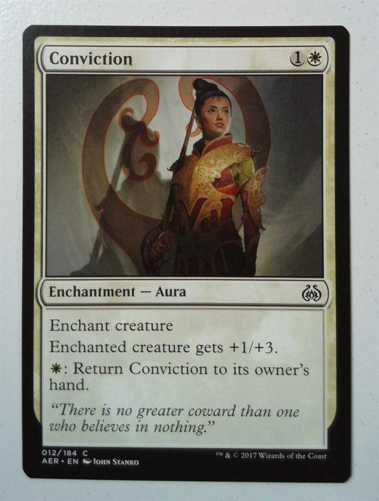 Conviction *PLAYSET* Magic MtG x4 Aether Revolt | eBay