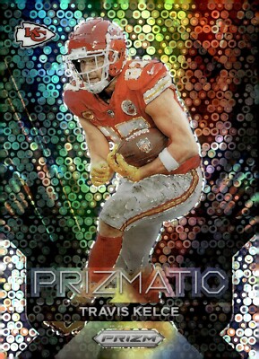 2023 Panini Prizm Football Prizmatic COLOR BLAST PRIZM DISCO 10 Travis ...