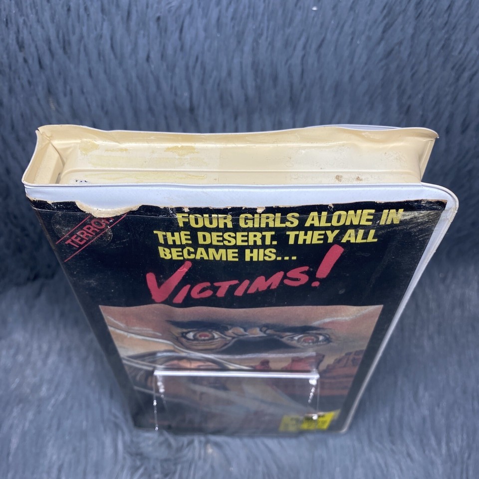 Victims! VHS Tape 1985 Simitar Entertainment Horror Slasher Clamshell ...