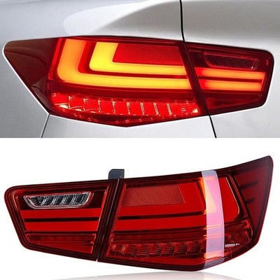 LED Dynamic Turn Signal Rear Lights Assembly For Kia Forte 2009-2013 ...