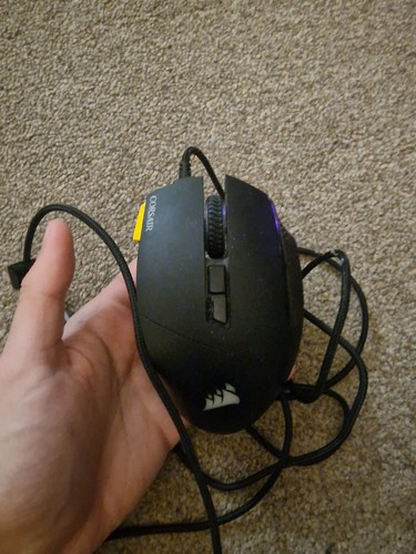 Corsair Scimitar Elite Wired RGB Optical Gaming Mouse | eBay UK