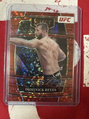 2022 Panini Select Red Disco Concourse UFC Dominick Reyes #48 mint #70/ ...