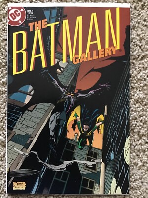 THE BATMAN GALLERY #1 1992 DC COMICS JOE QUESADA & NOWLAN WRAP-AROUND ...