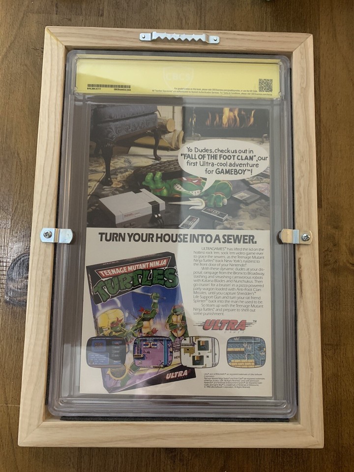 Graded Comic Book Display Frame CGC CBCS Slabs Wall Hanging Custom Made ...