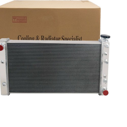 4 Row Radiator For 1982-94 Chevy S10 Blazer GMC S15 Jimmy V8 Swap Small ...