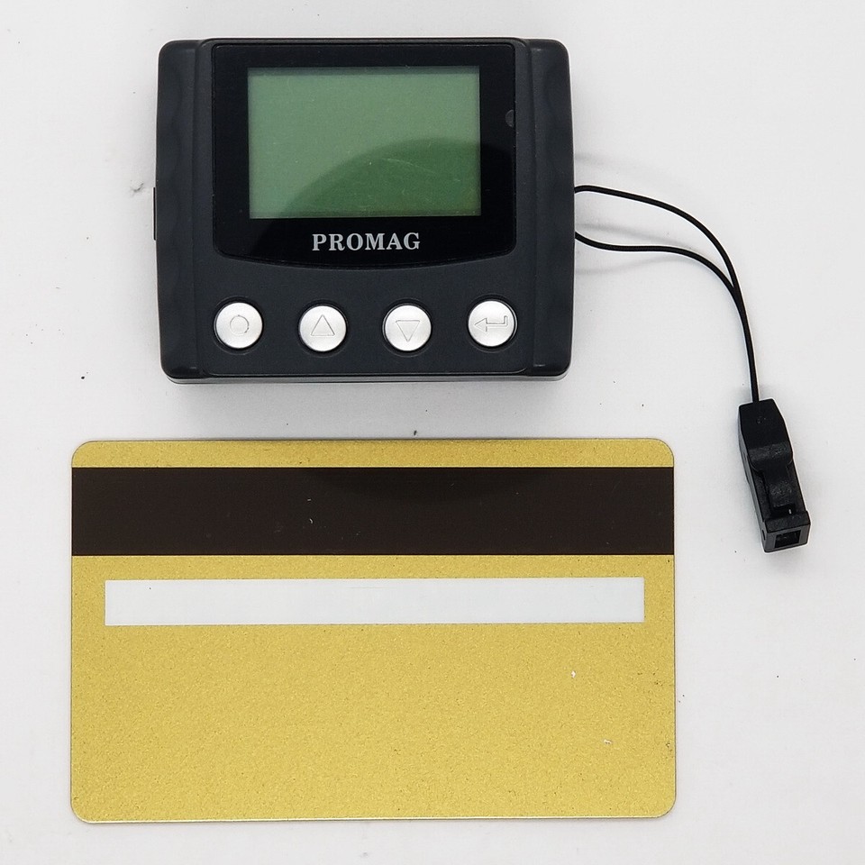 Smallest Magnetic Stripe Bank Debit Credit Card Skimmer Reader Cloner w ...