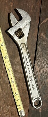 Vintage Challenger Proto Tools 4008 8”Adjustable Wrench MFD USA | eBay