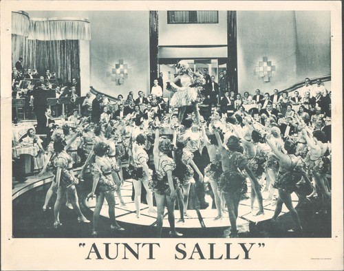 Aunt Sally (Along Came Sally) 1934 Gainsborough 11x14" lobby Cicely ...