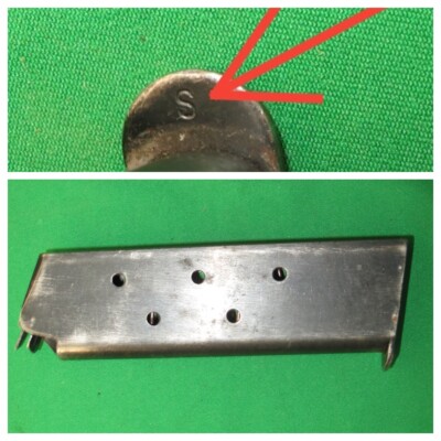 US WW2 Colt .45 Magazine "S" Code | eBay