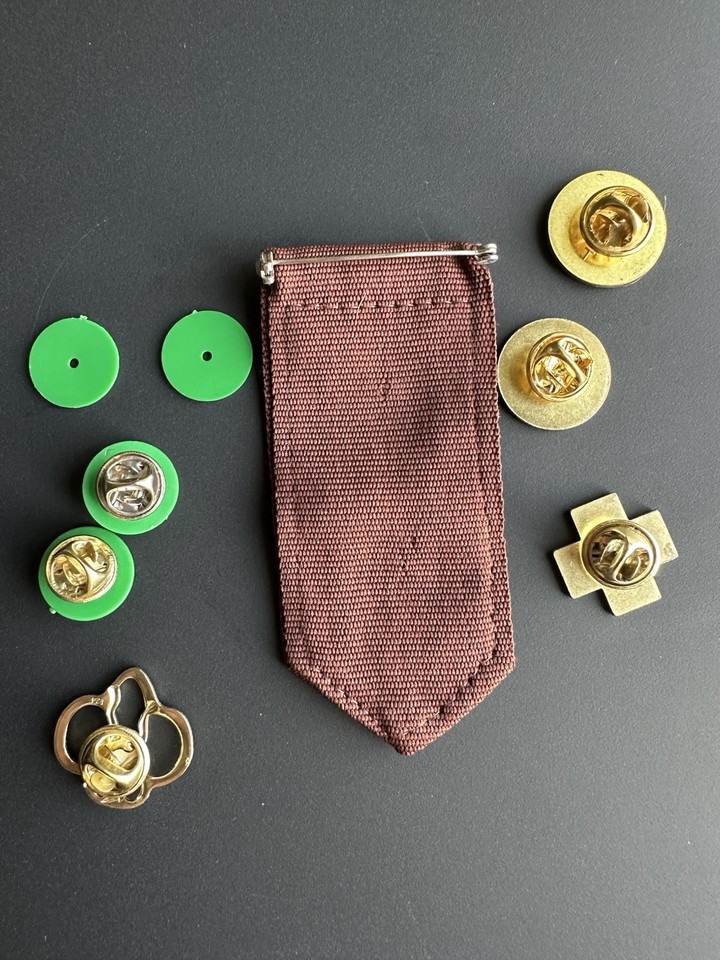 Girl Scout Brownie Insignia tab, membership stars, journey first aid ...