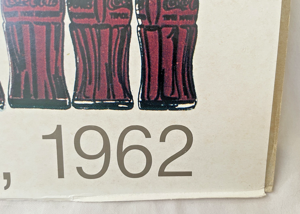 Vintage Andy Warhol GREEN COCA-COLA BOTTLES 1962 Ricordi Authorized ...