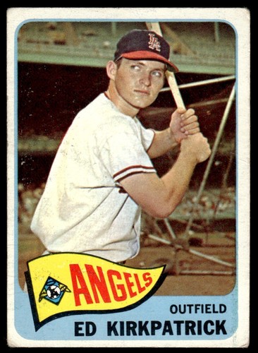 1965 Topps Ed Kirkpatrick Los Angeles Angels #393 | eBay