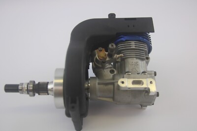 OS MAX 50 SX Hyper RC Nitro Helicopter .50 Engine with fan and clutch ...